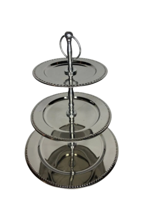 Silver Cup Cake Stand – Party Planner Ballito